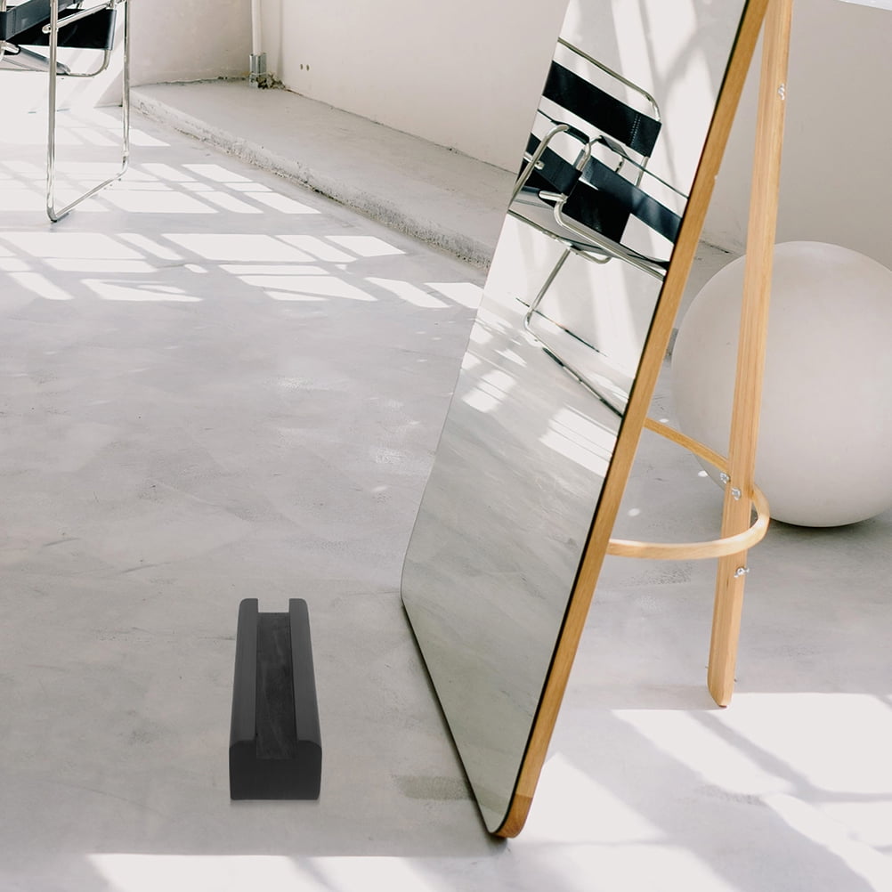 HEATSHAKING Full Length Mirror Holder Stand Made of Durable Wood for ...