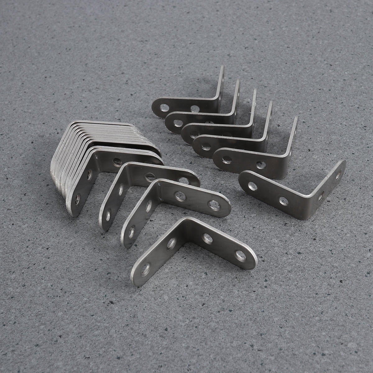 HEATSHAKING Furniture Corner Connectors with Screws 20Pcs 2Mm Thick ...