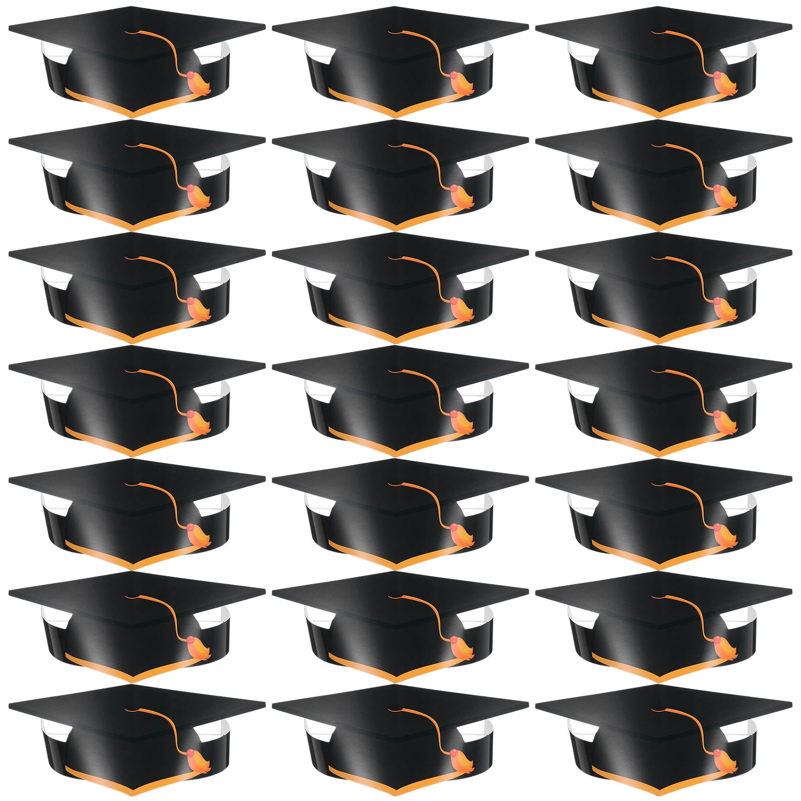 HEATSHAKING Graduation Hats Diy Grad Caps Wide Brim Classic Design ...