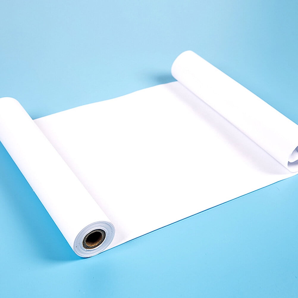 HEATSHAKING Kids Craft Activity Paper Roll 1Pcs 2500 x 44 Cm White ...