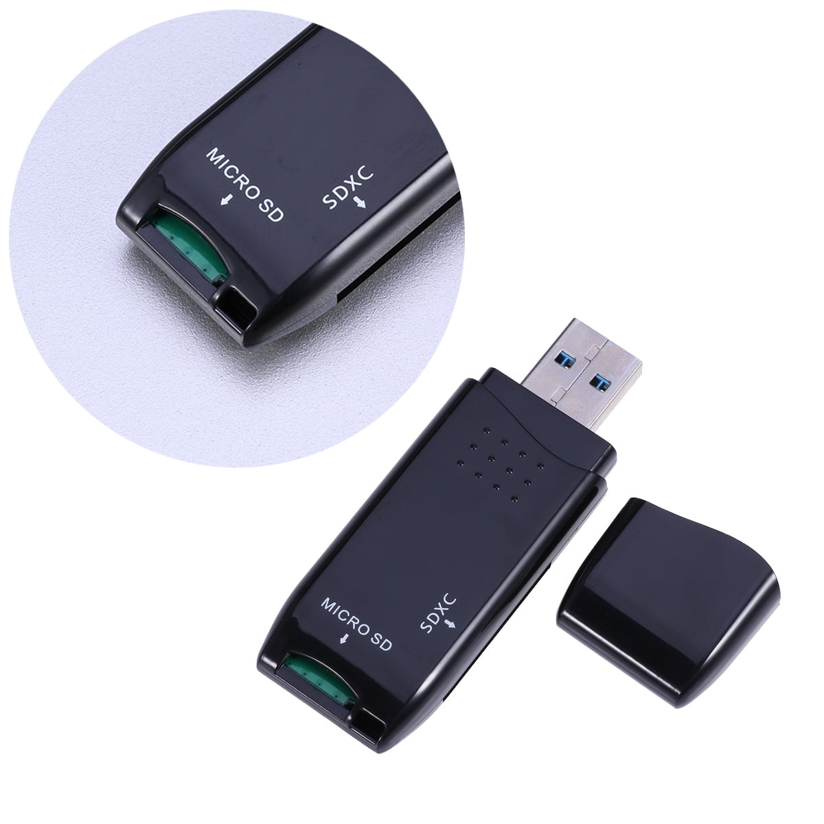 HEATSHAKING Minimalist 1Set USB 3.0 Multi 1 Memory OTG Reader Adapter ...