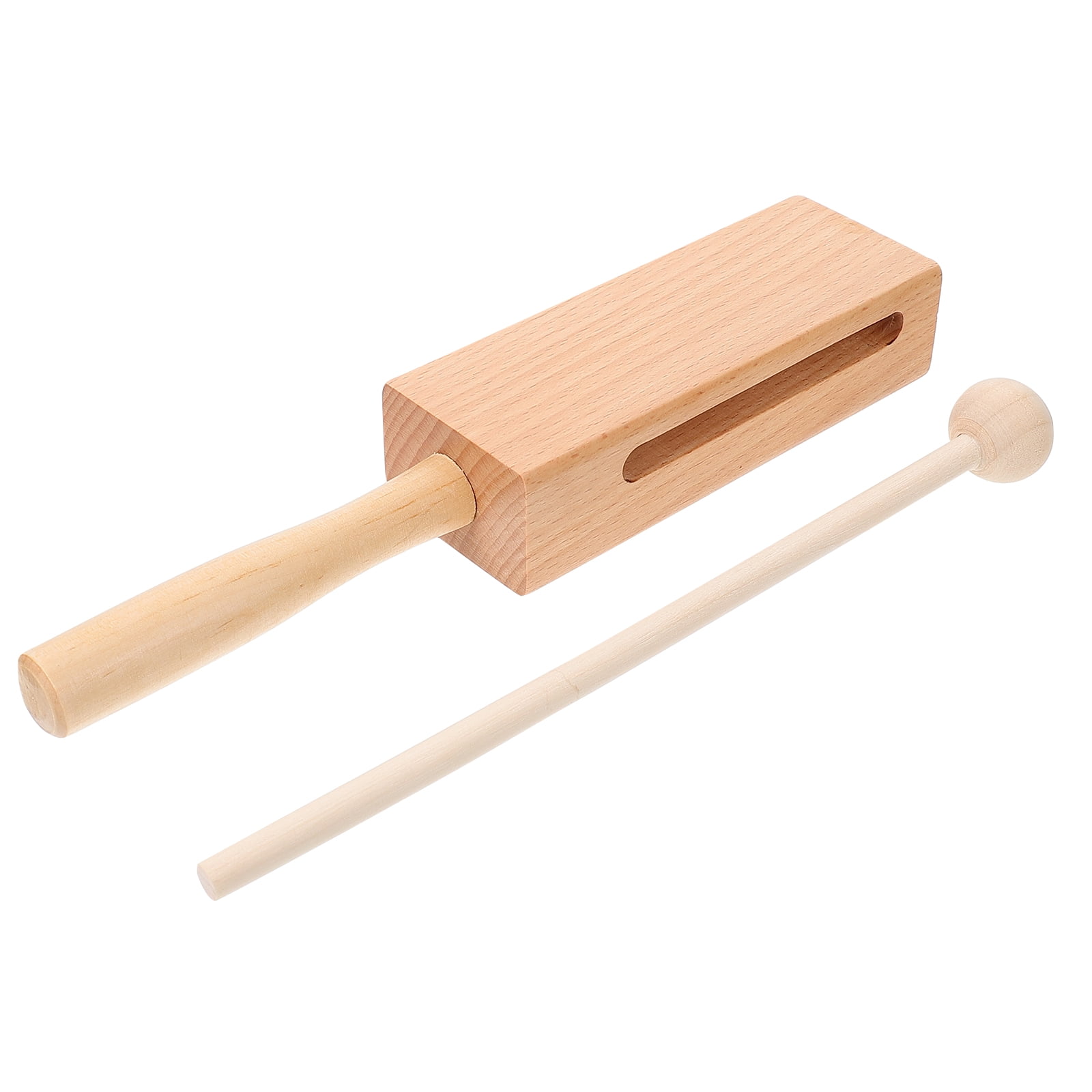 HEATSHAKING Music Teaching Tool 1 Set Wood Block for Childrens Rhythm ...