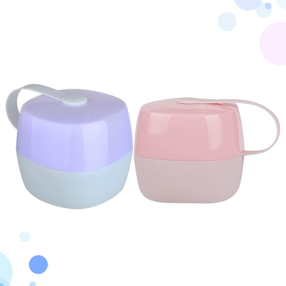HEATSHAKING Portable Baby Pacifier Boxes in Assorted Colors Made of ...