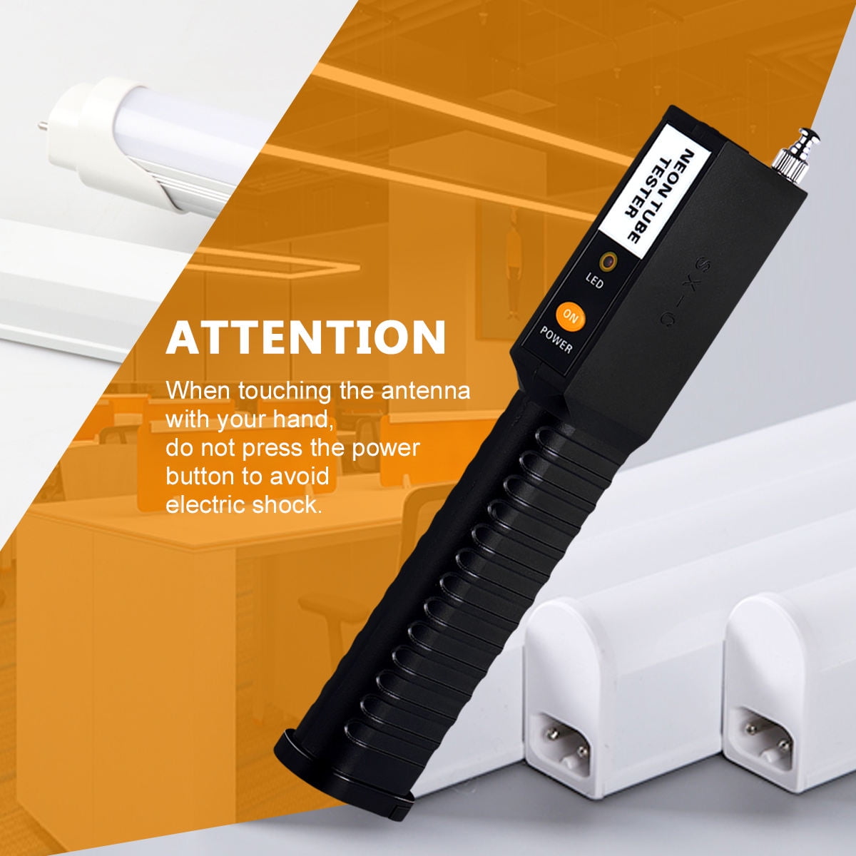 HEATSHAKING Portable Handheld Neon Tube Tester 1Pack -990 for Neon ...