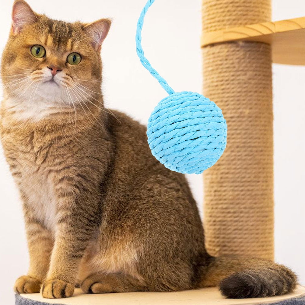 HEATSHAKING Replacement Scratching Post 2Pcs Cat Scratching Ball Toy ...