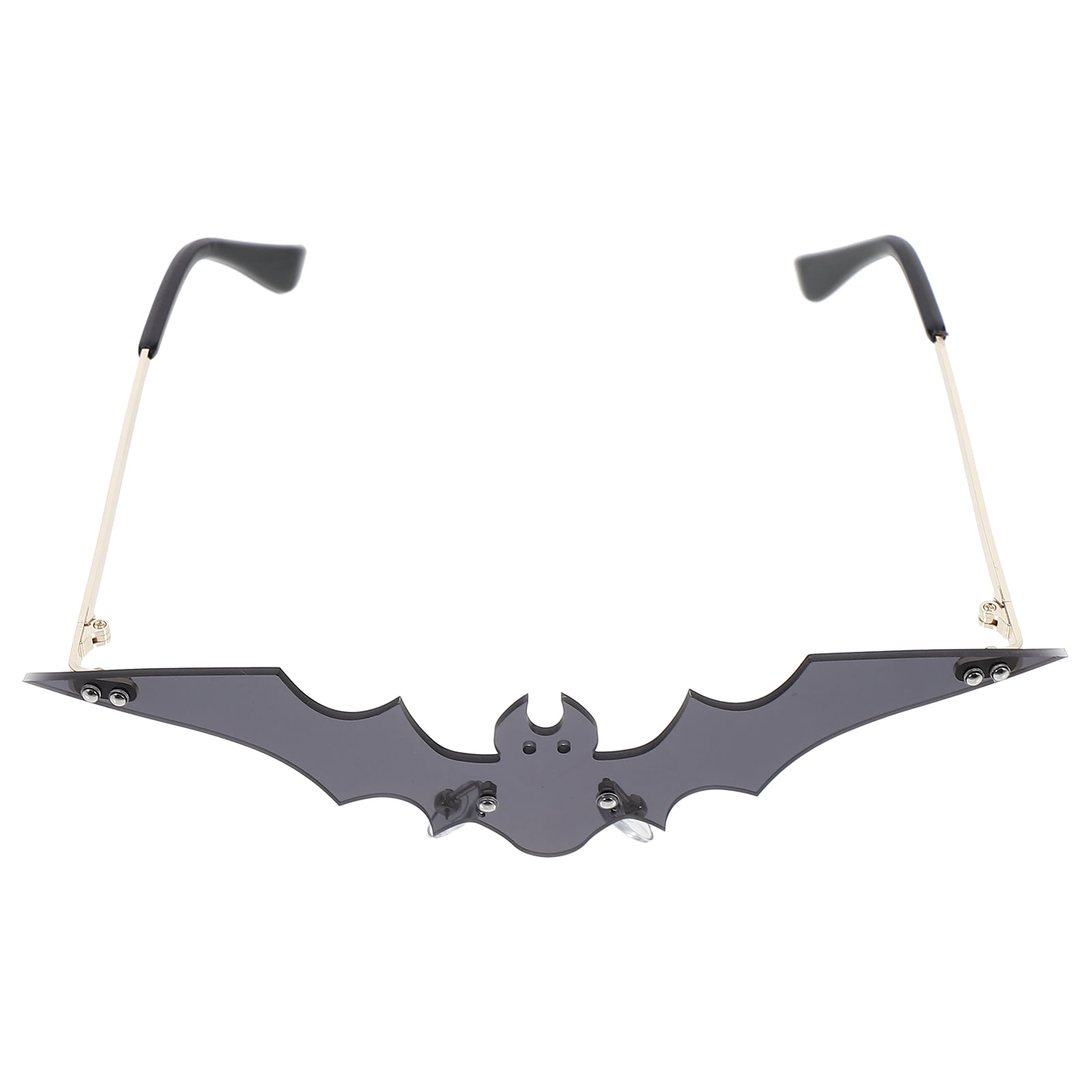 HEATSHAKING Rimless Bat Eyewear Novelty Glasses For Adults Party And 1Pack - Walmart.com