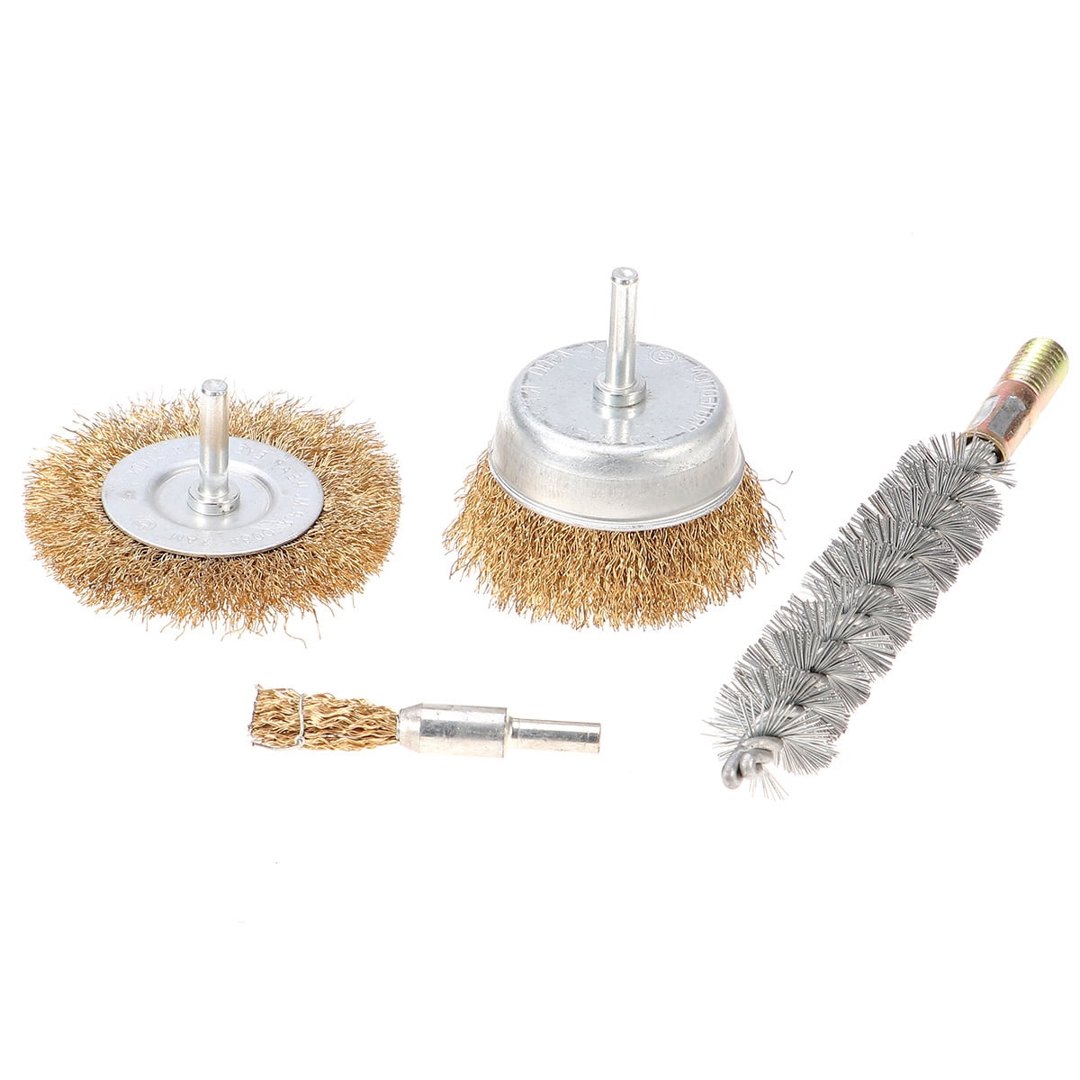 HEATSHAKING Rotary Tool Accessories Wire Wheel Brush Set Metal ...