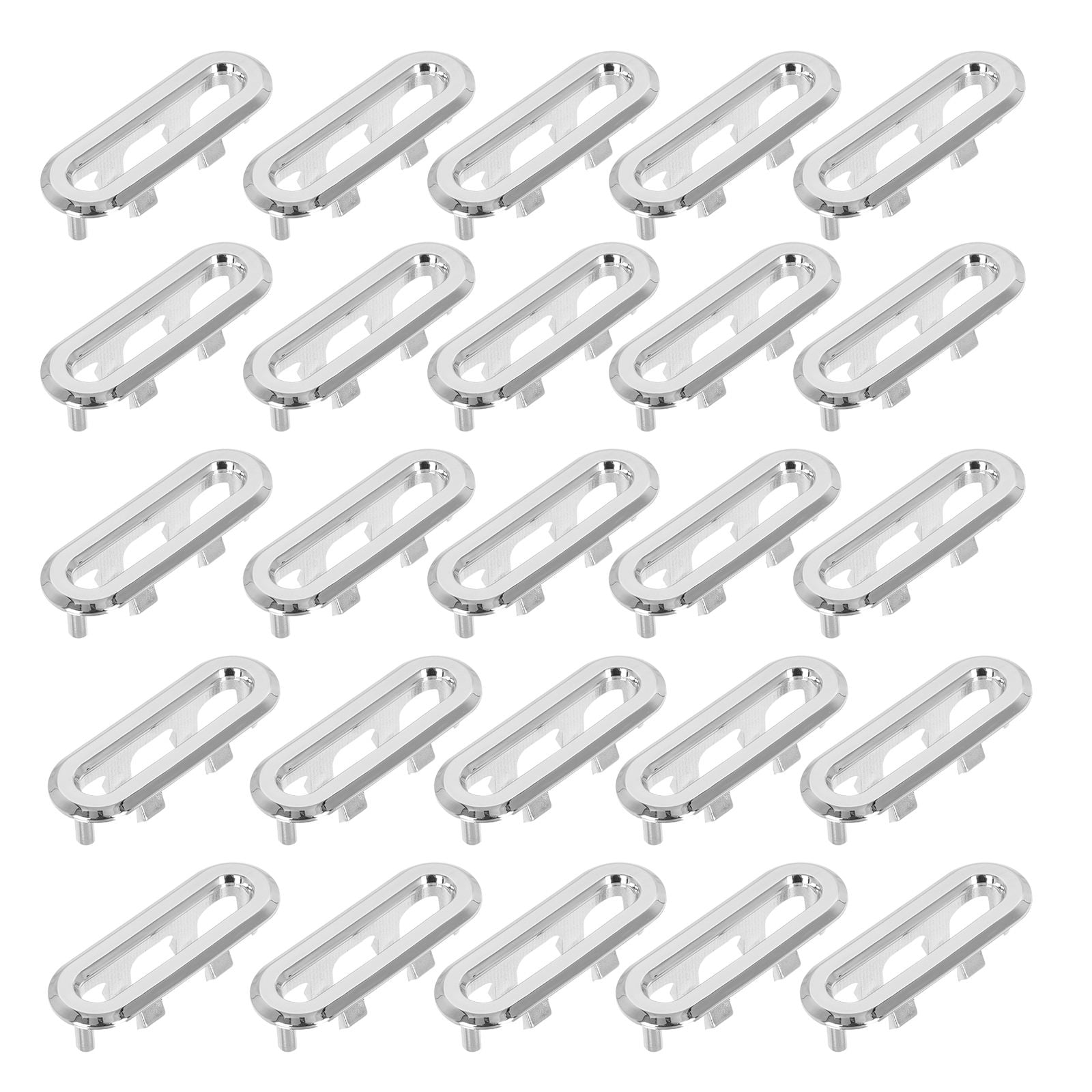 HEATSHAKING Round Plastic Overflow Hole Rings 20Set Non-Blocking for ...