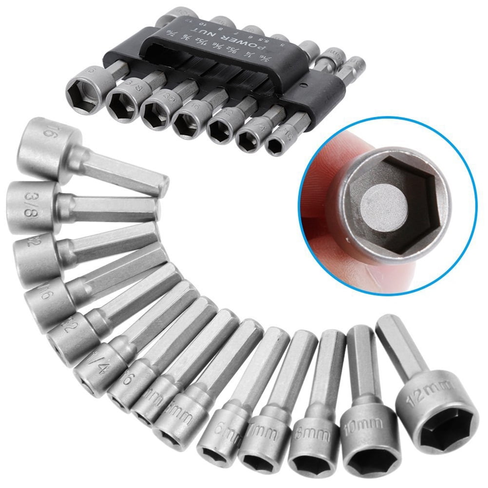 HEATSHAKING Socket Driver Set 14Pcs for Auto Parts Repair Socket Impact ...