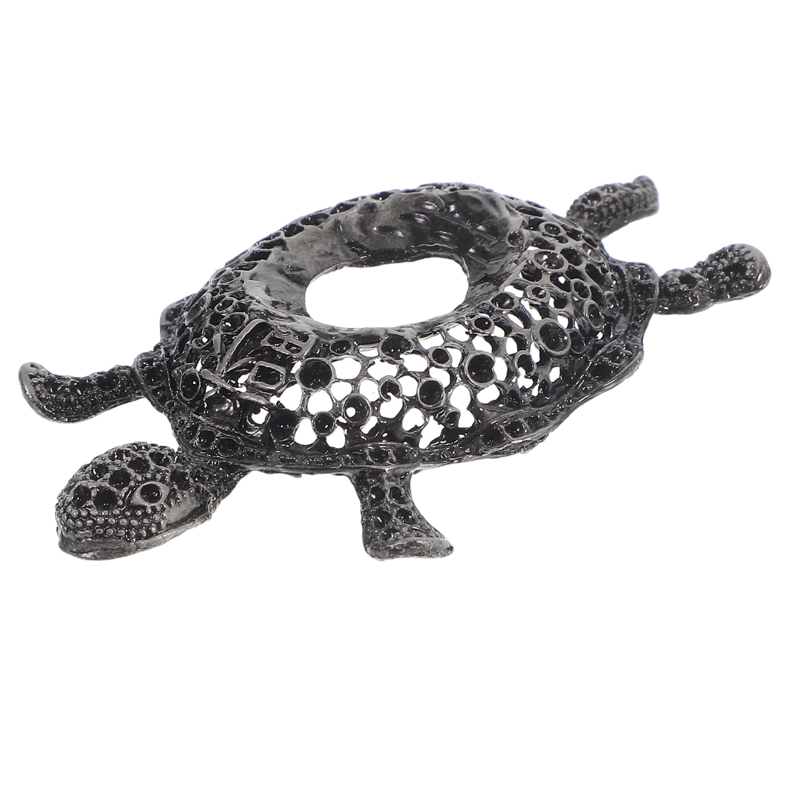 HEATSHAKING Turtle Shape Metal Ball Stand with Polished Surface Stable ...