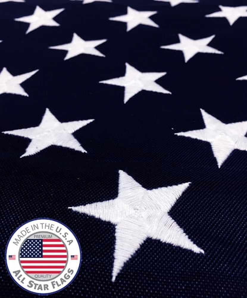All Star Flags Heavy-Duty American Flag 4x6' - Made in USA - Durable ...