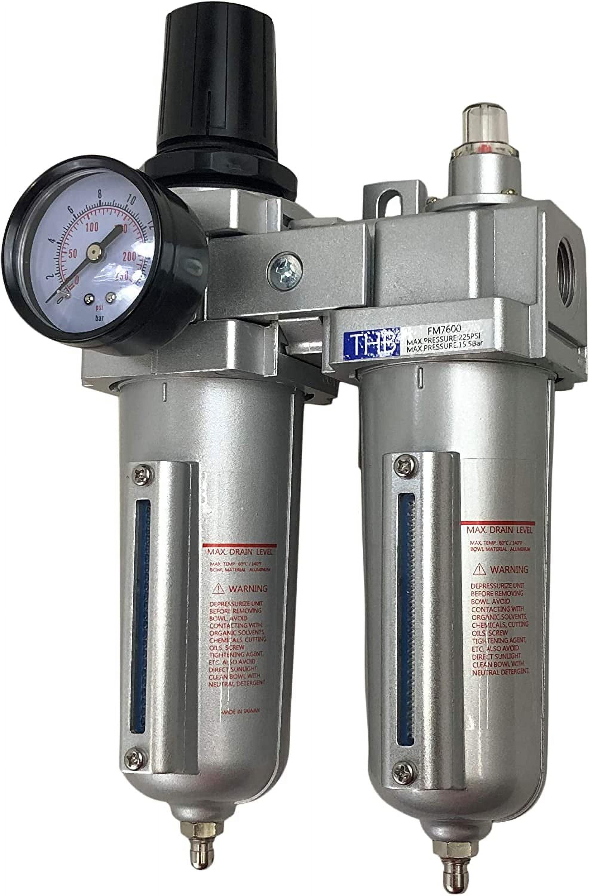 HEAVY DUTY COMBO PARTICULATE & COALESCING FILTER REGULATOR COMPRESSED ...
