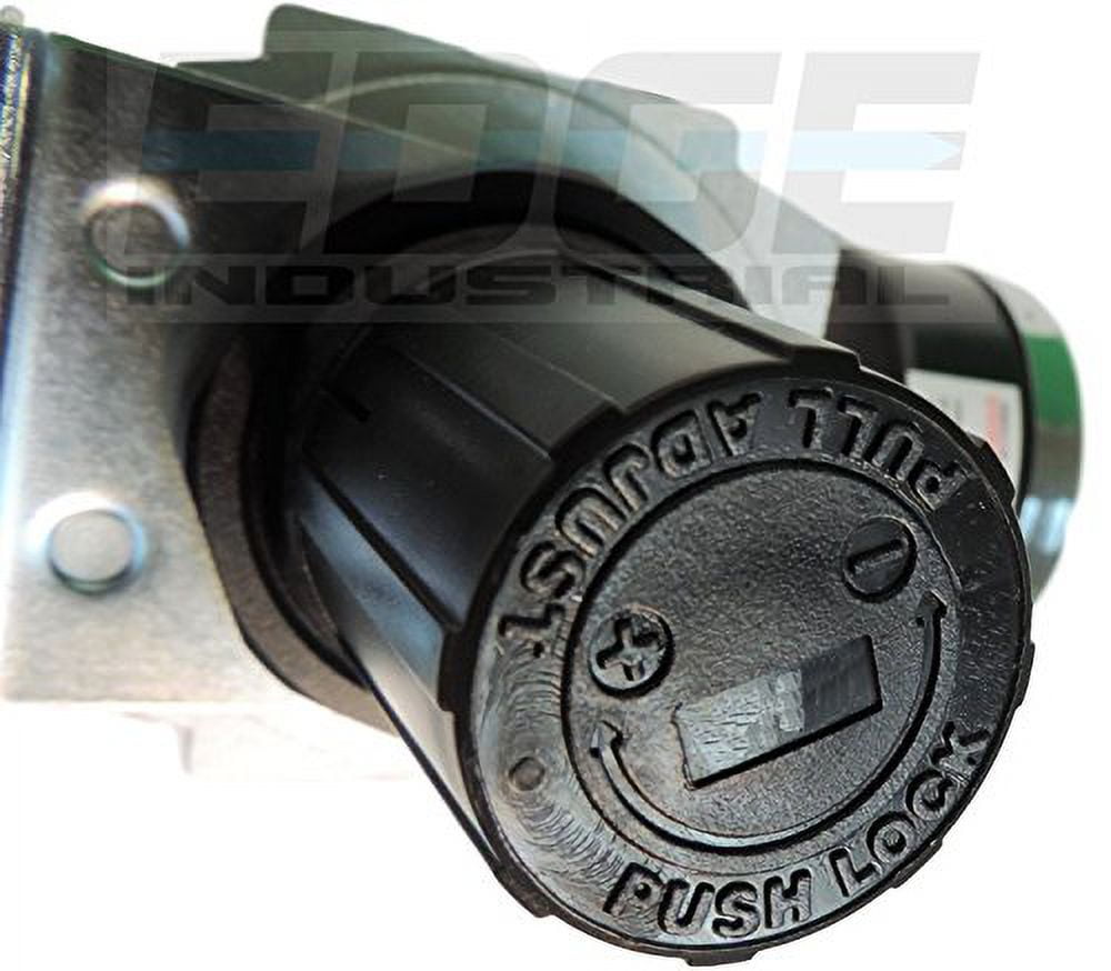 HEAVY DUTY IN-LINE COMPRESSED AIR PRESSURE REGULATOR FOR AIR COMPRESSOR ...