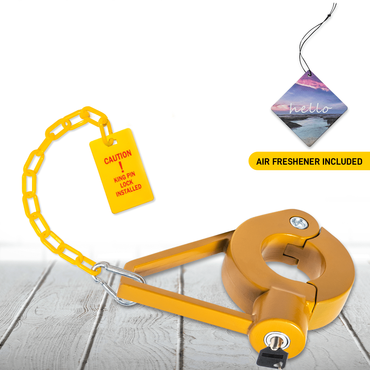 HEAVY-DUTY - King Pin Lock | Strong Tough Steel | Fifth Wheel Trailer ...