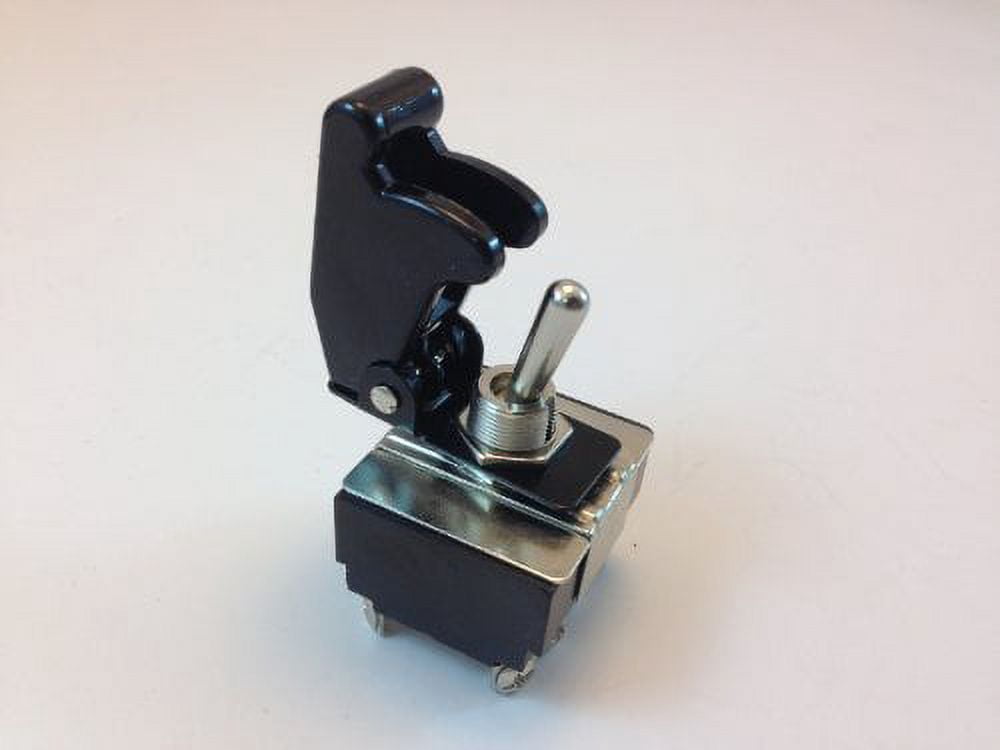HEAVY DUTY ON/OFF TOGGLE SWITCH WITH POSITION COLORED COVER 8 POST(BLACK) - Walmart.com