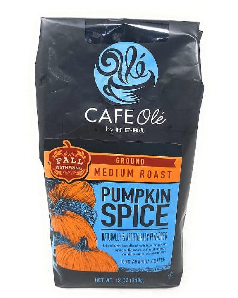 HEB Cafe Ole Ground Coffee 12oz Bag (Pack of 3) (Fall Spice) - Walmart.com