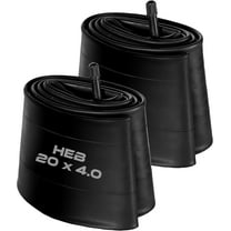 26x4in Fat Tire Bike Inner Tube, Pack of 2, with Schrader Valve for ...