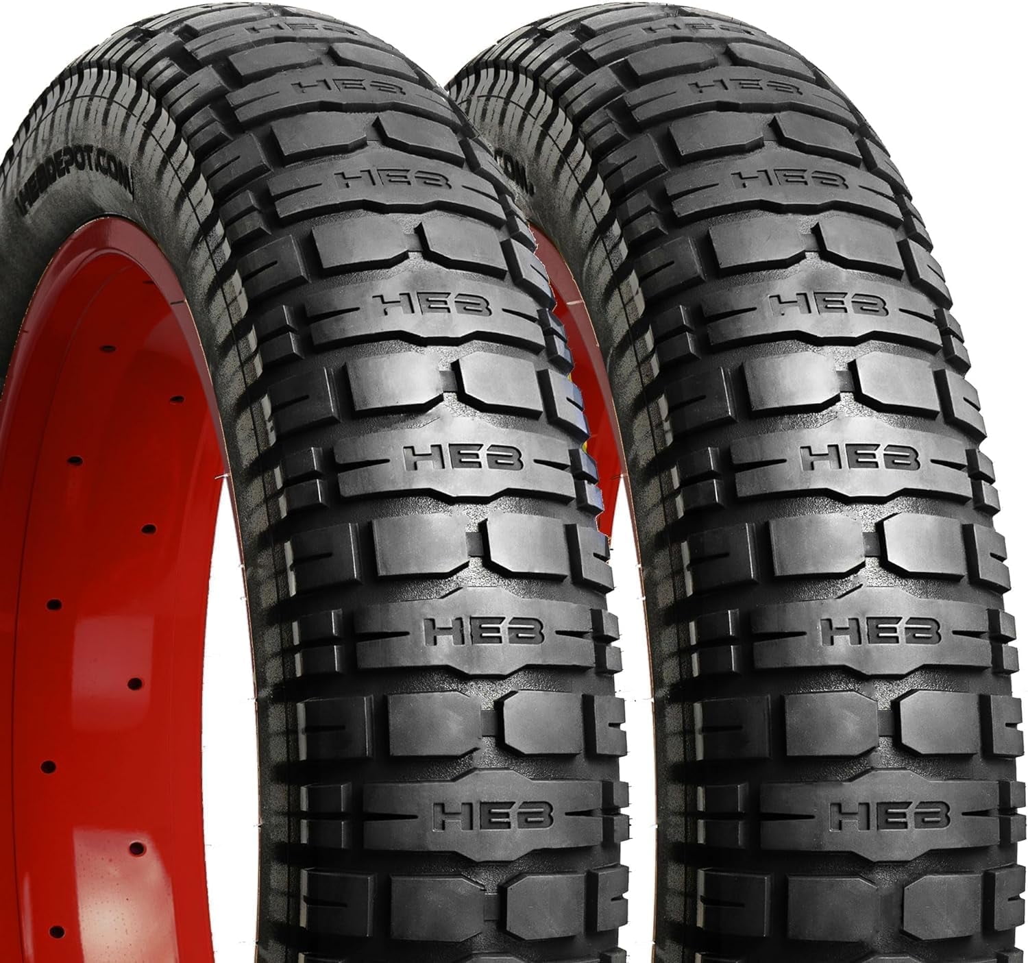 HEB VIPERESS 26x4.0 Fat Tire - Puncture Resistant Ebike Tires, 26x4 Fat ...