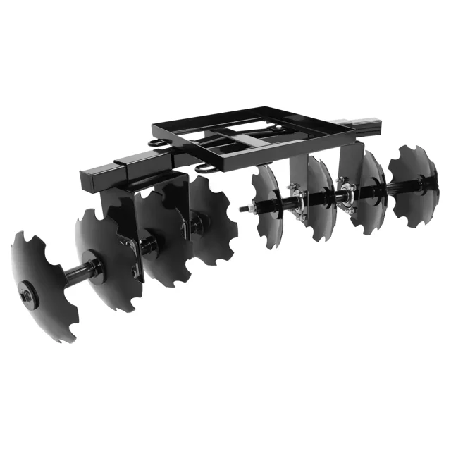 HECASA 54" Cut Width Disc Plow Harrow 2 Inch Receiver for ATV UTV Pull ...