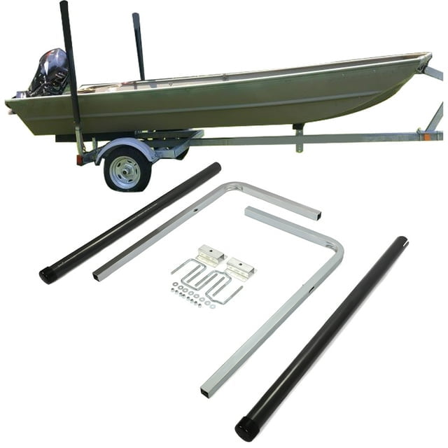 HECASA 60" Boat Trailer Guide with Black PVC Pipes for Ski Boat Fishing ...