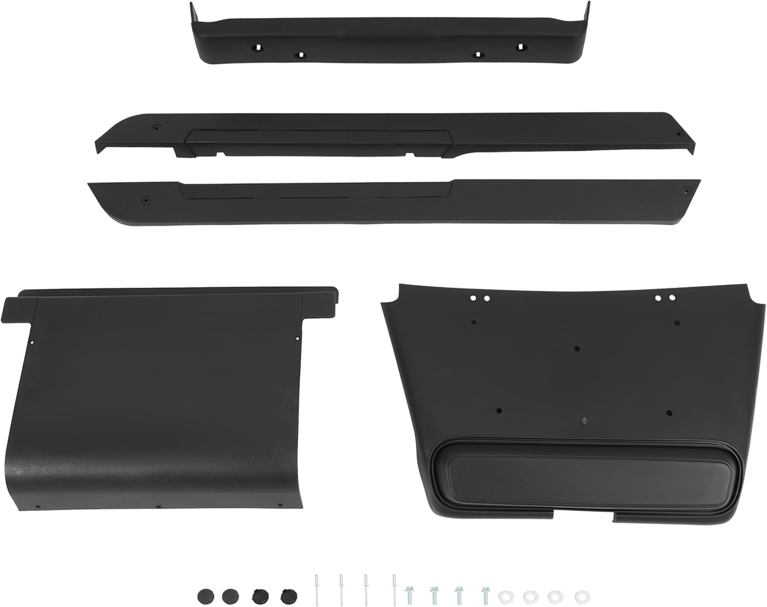 HECASA Complete Plastic Kit Compatible with Golf Cart EZGO TXT Black ...