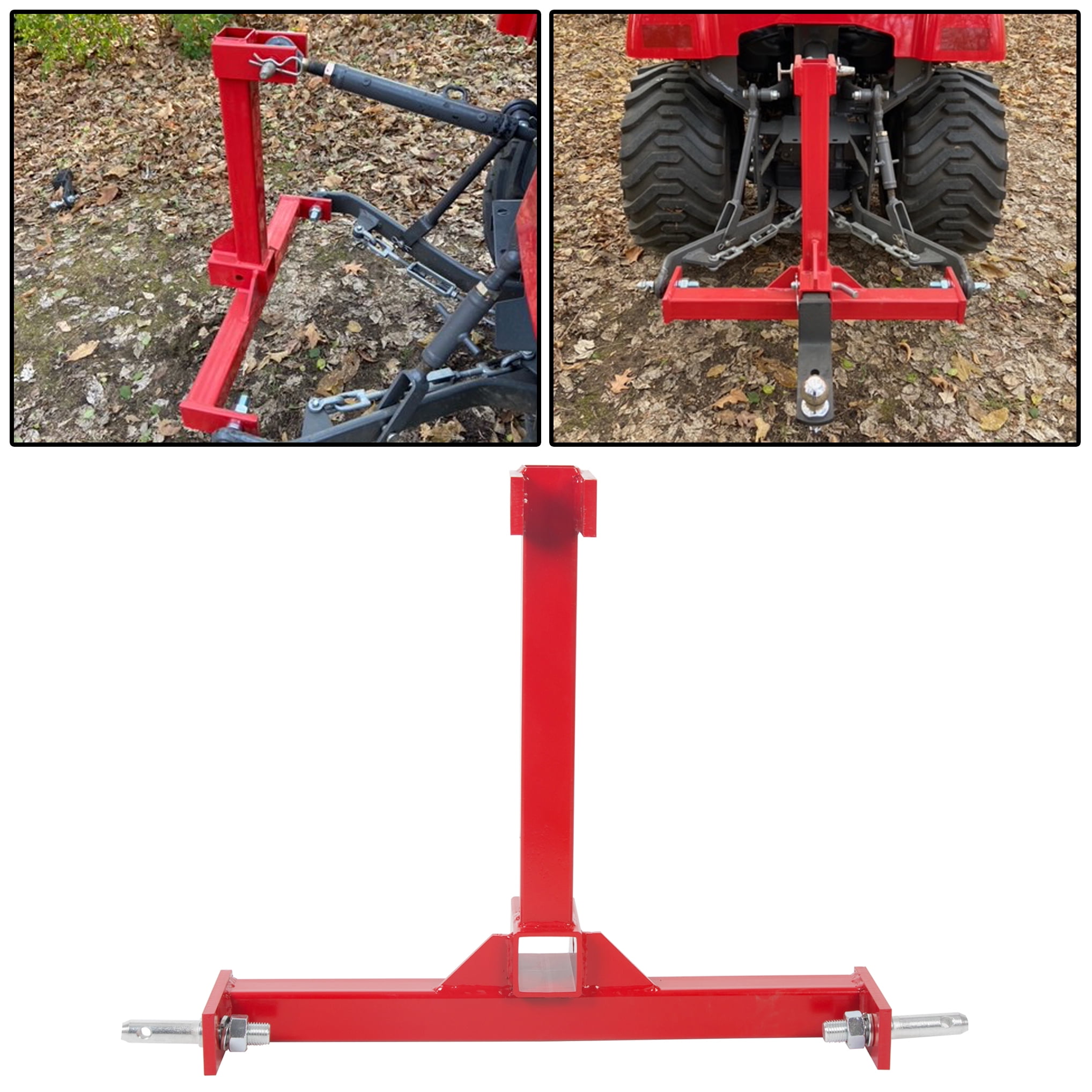 HECASA Drawbar 3 Point Tractor Attachment Standard Category 1 Trailer ...