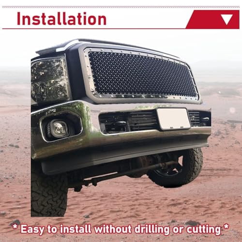 HECASA Front Lower Bumper Valance Panel Compatible with 2011-2016 Ford ...