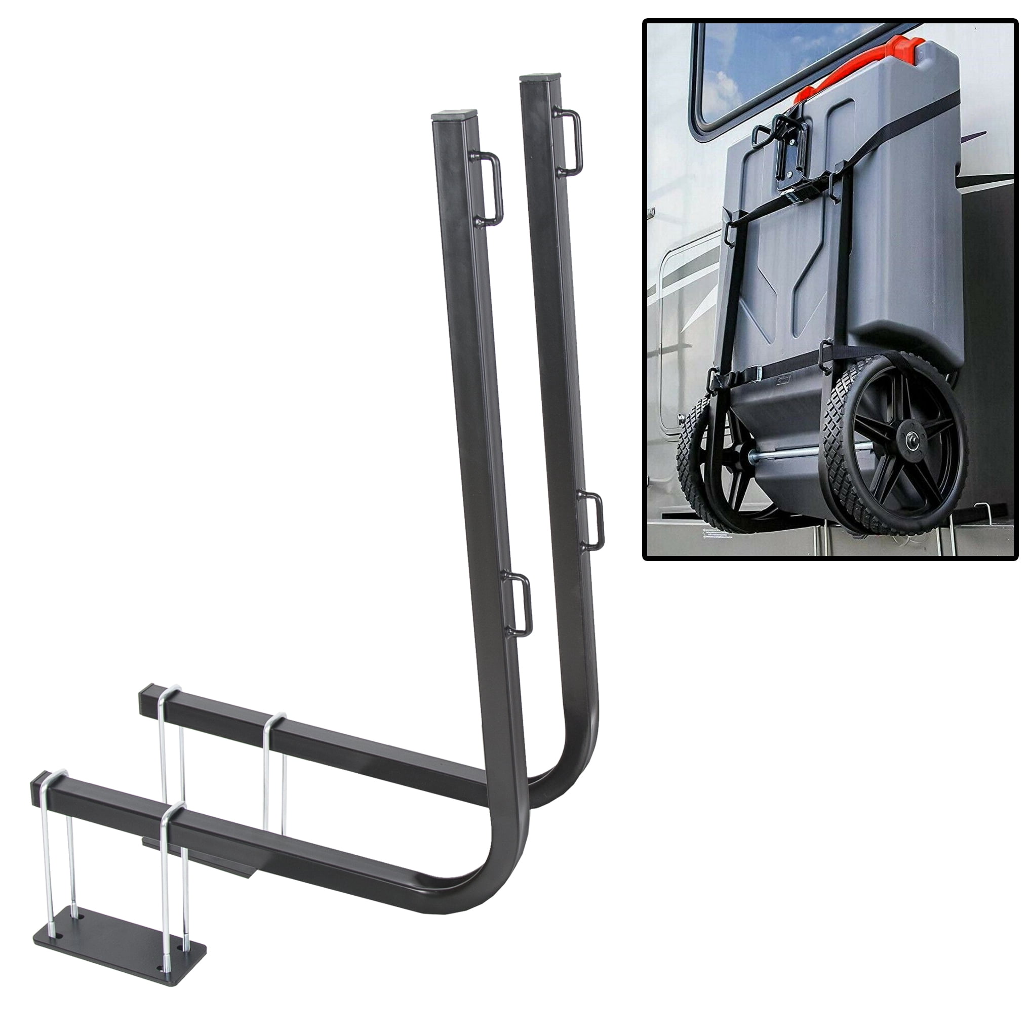 HECASA RV Bumper Tote Tank Carrier Holder Camco Rhino Camper for ...
