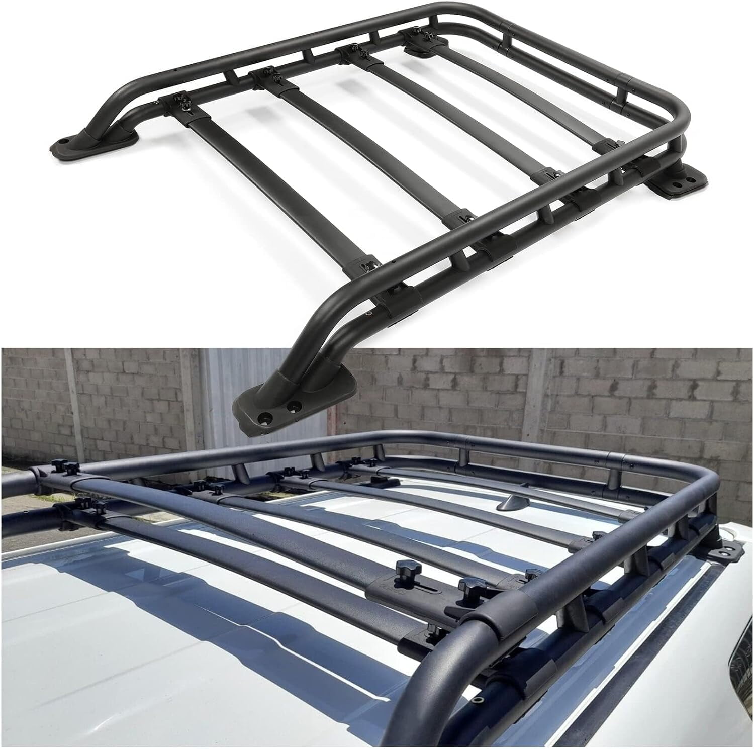 HECASA Roof Rack Basket Compatible with 2010-2023 Toyota 4Runner Sport ...
