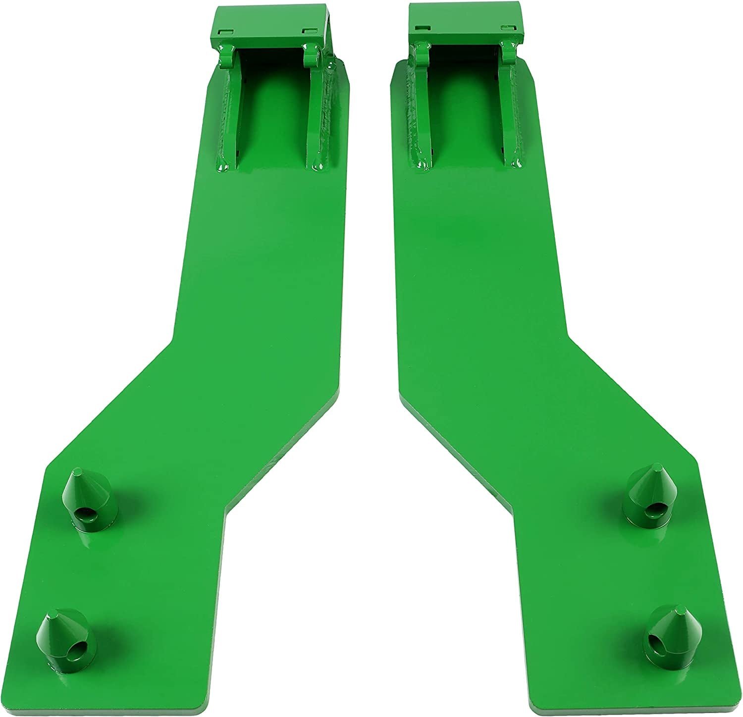 HECASA Steel Tractor Loader Quick Tach Weld On Mounting Brackets ...