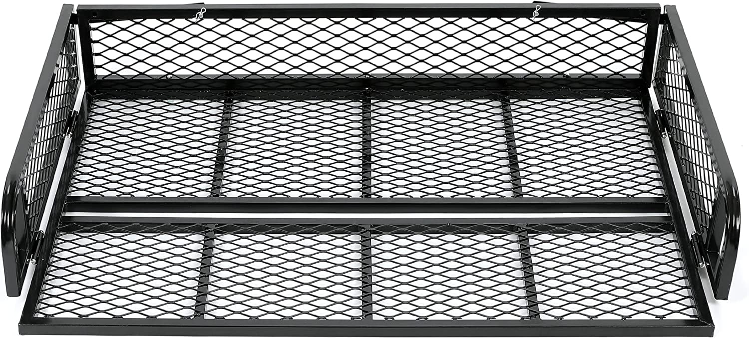 HECASA Universal Rear Cargo Basket Compatible with ATV Storage Rack ...