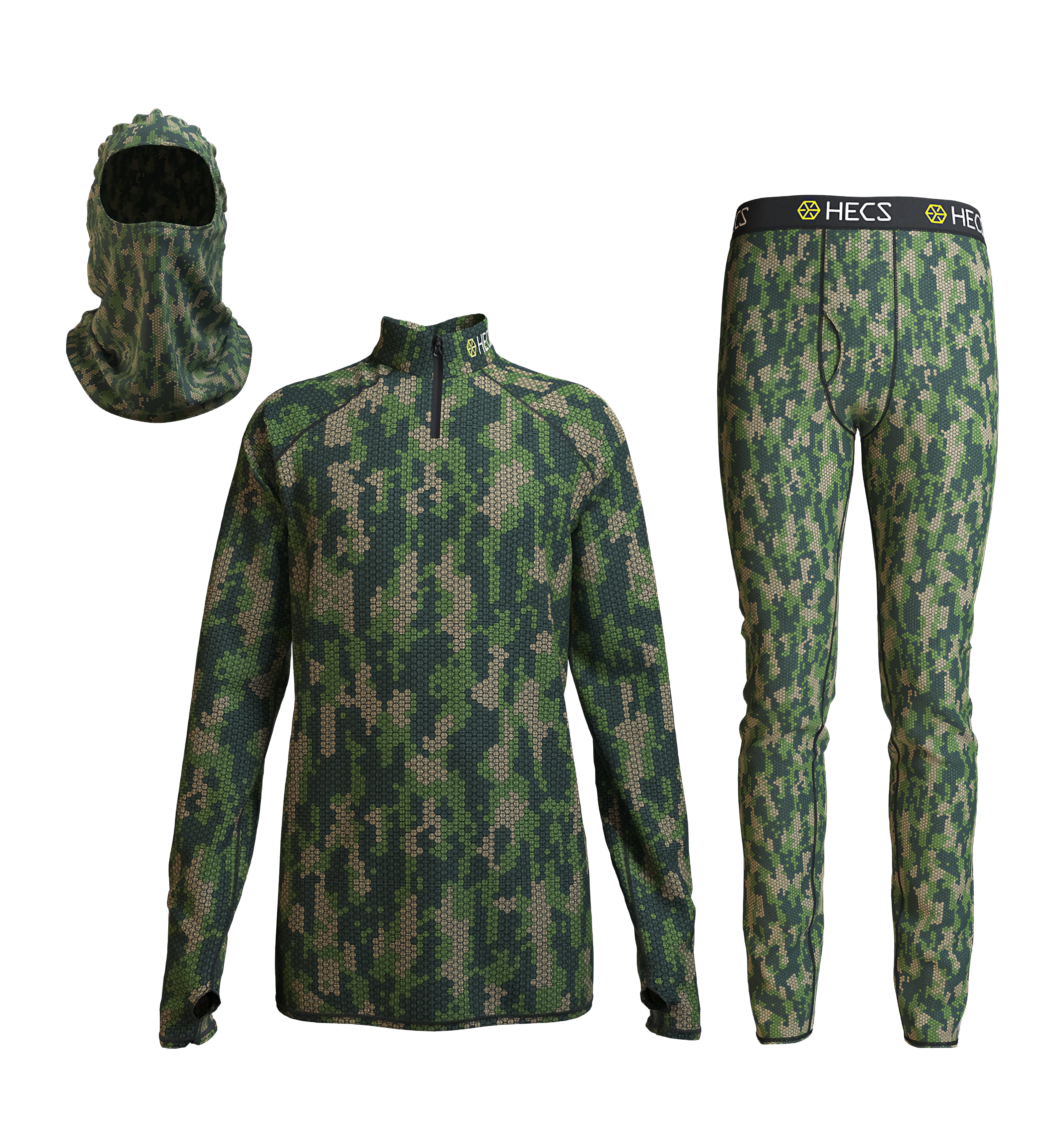 HECS Hunting 3-Piece System Base Layer, Stealthscreen Technology, Adult ...