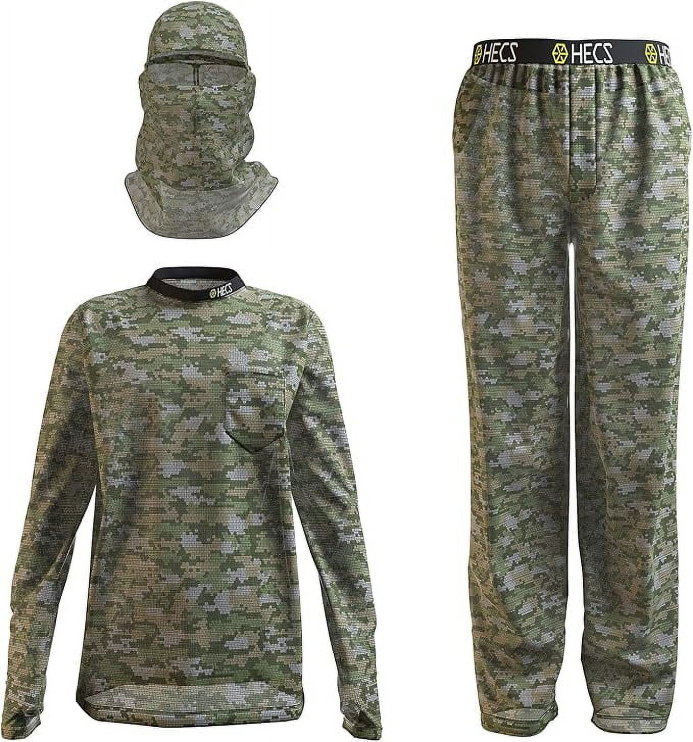 HECS Hunting 3-Piece Lightweight Stealthscreen Technology Clothing Gear ...