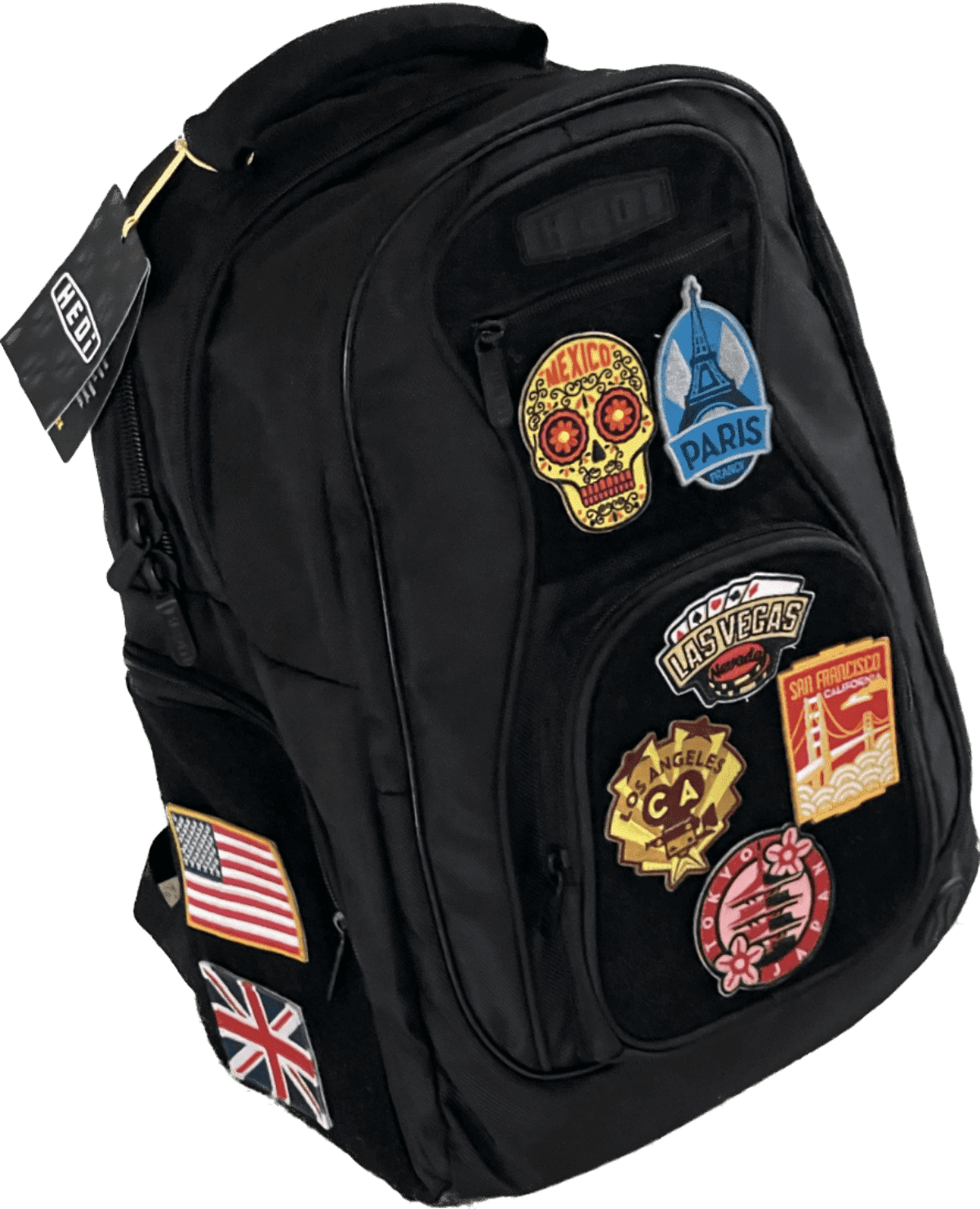 HEDi-PACK TRAIL BLAZER (Black) - Hook & Loop (Loop) Backpack - Walmart.com