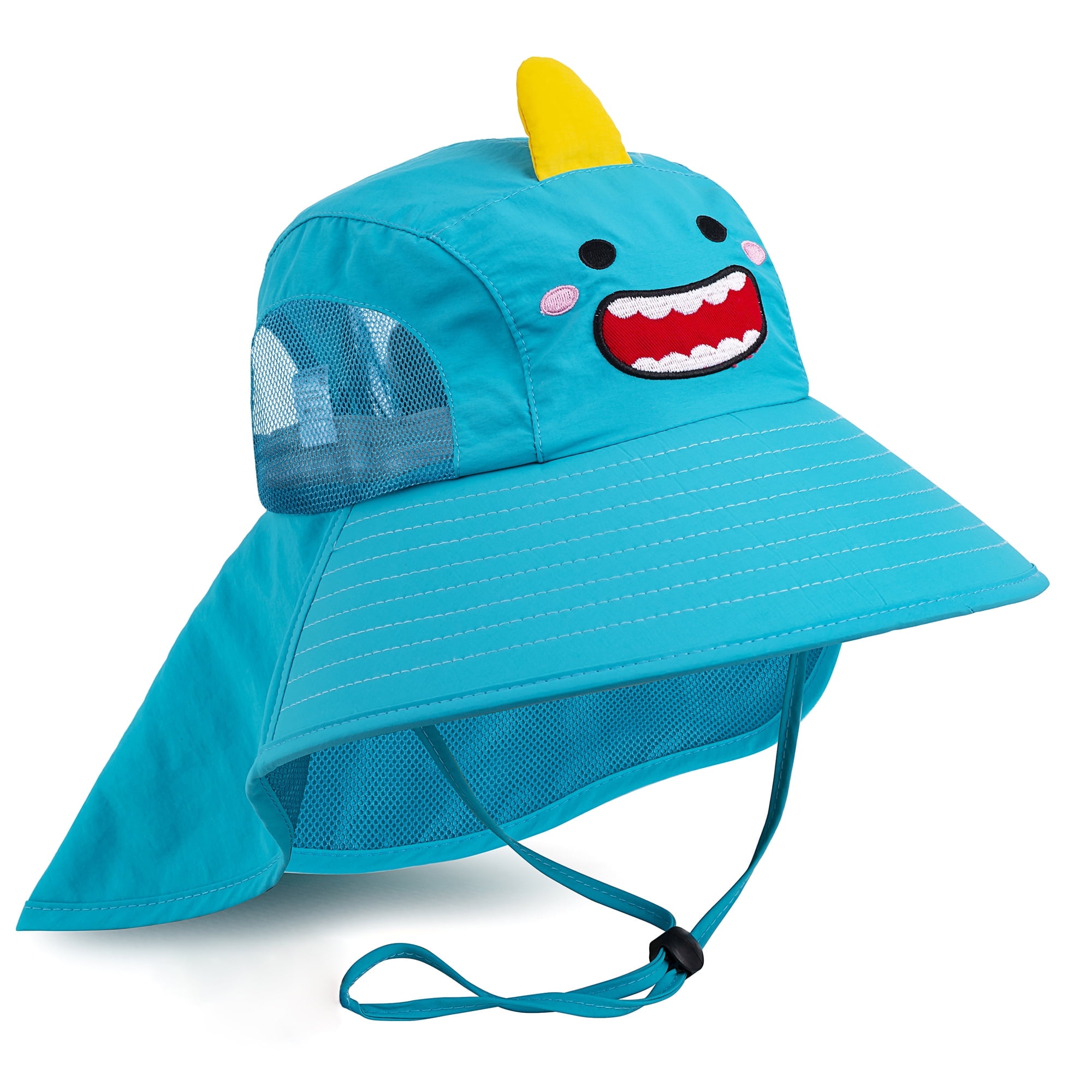 REDESS Kids Nylon UV Protection Sun Hat, UPF 50+, Adjustable, 2-10 ...