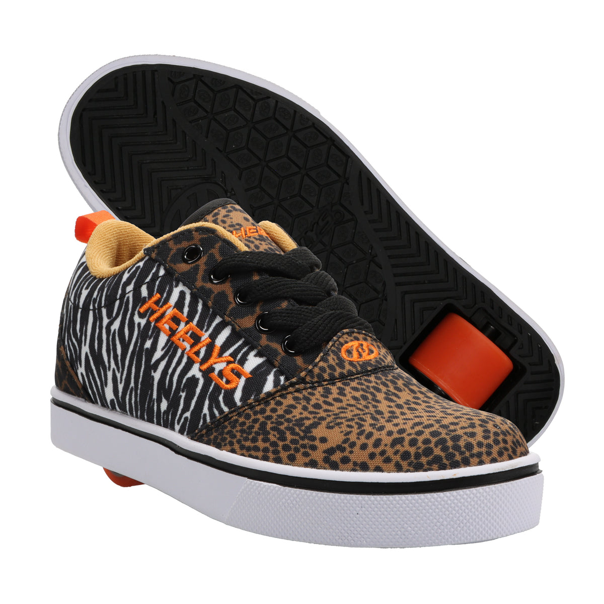 HEEL PRO20PRINTS BLA - BLACK/WHITE/CASHEW BLACK/WHITE/CASHEW - Walmart.com