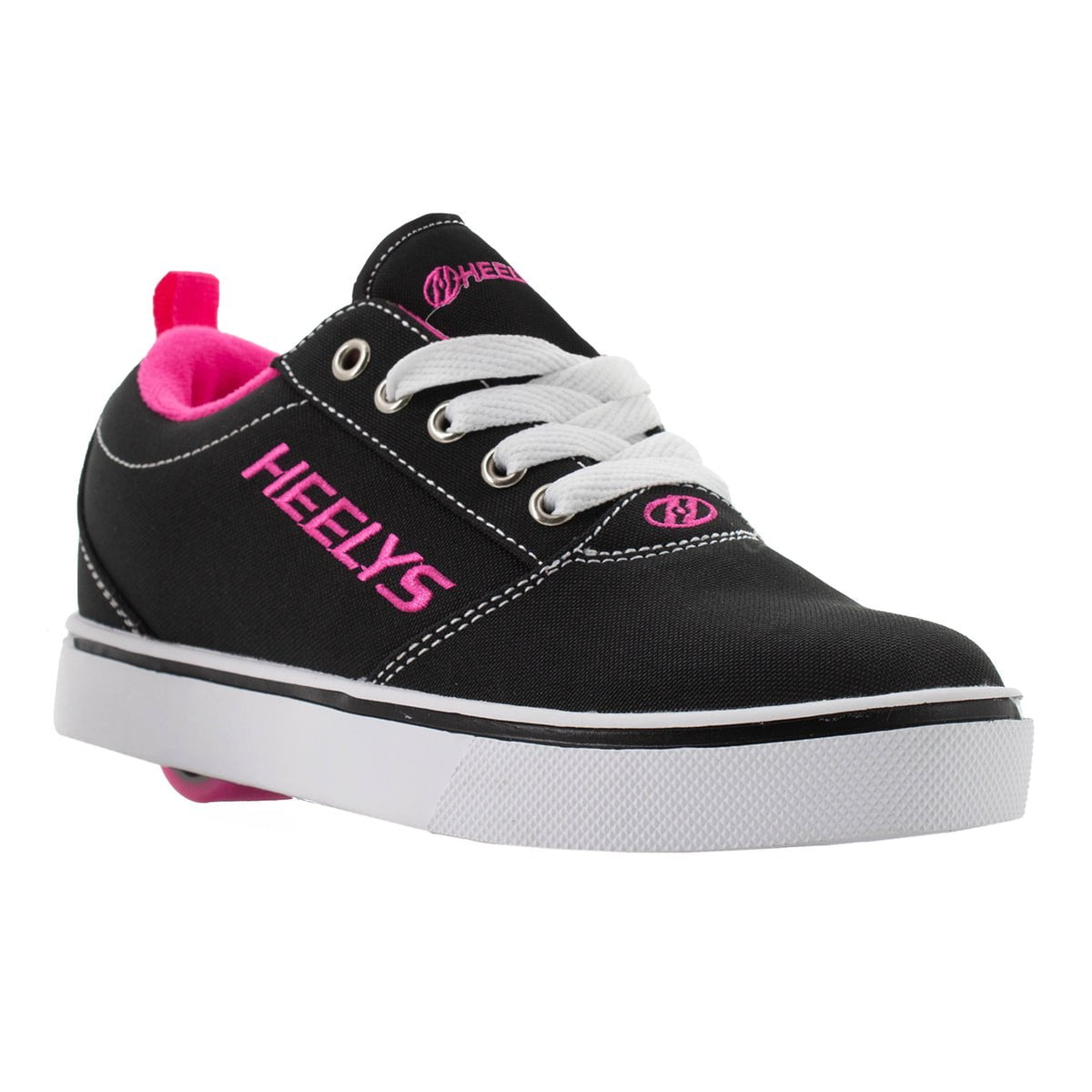 HEELYS Unisex Kids Pro 20 Roller Sneakers, Skate Wheeled Shoe Black ...