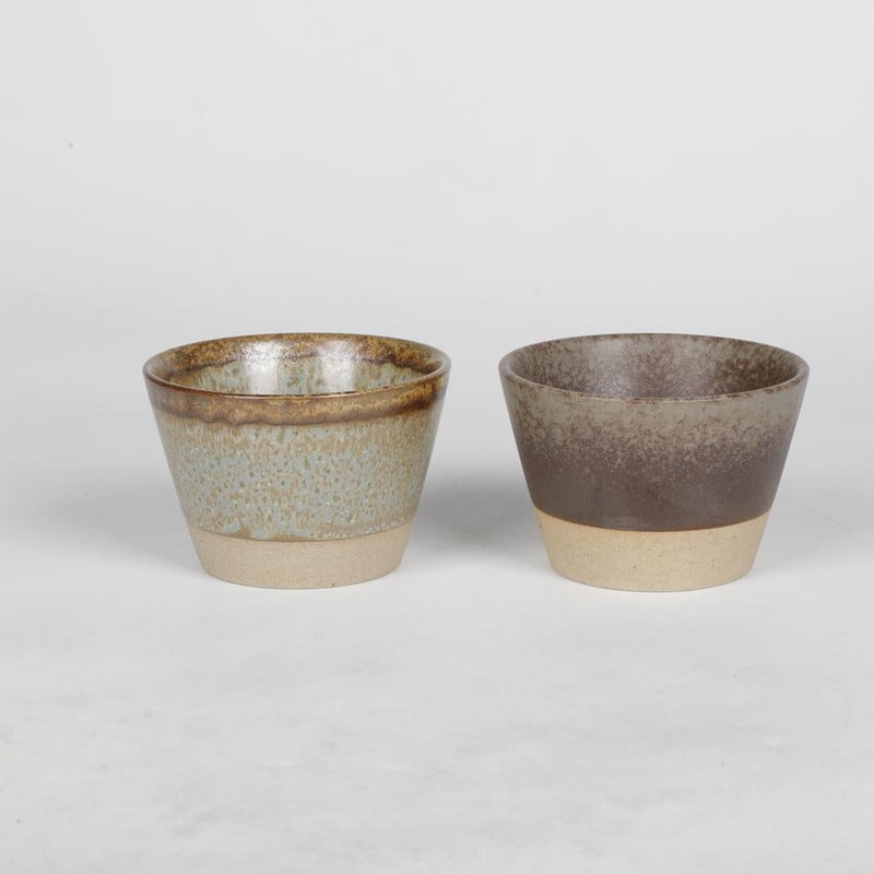HEETHYCOOL 7.5 oz Ceramic Coffee Cup, Modern Matte Tea Mug for ...