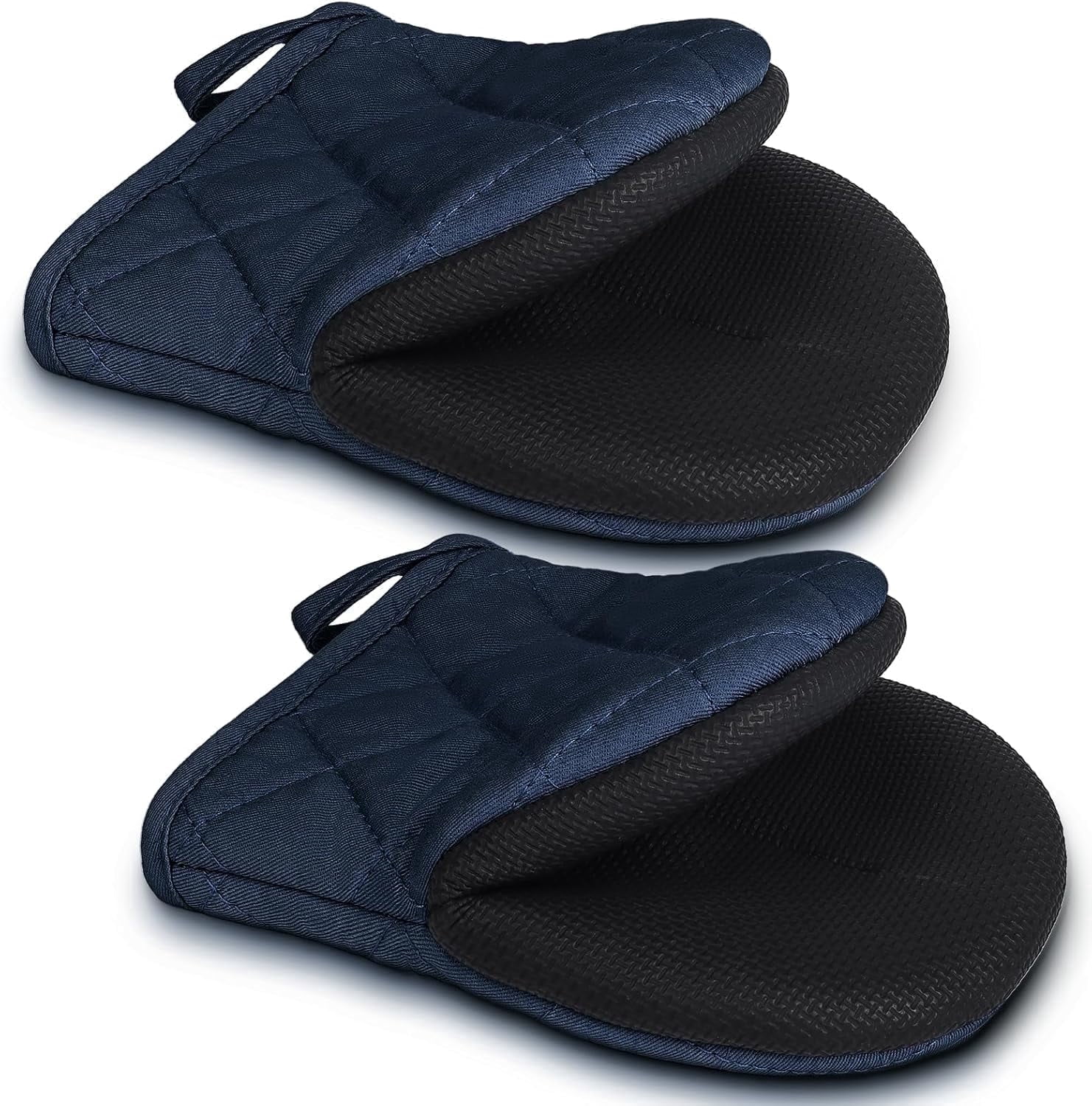 HEETLY 7-Inch Mini Oven Mitts,1-Pair Set,500°F Heat Resistant with ...