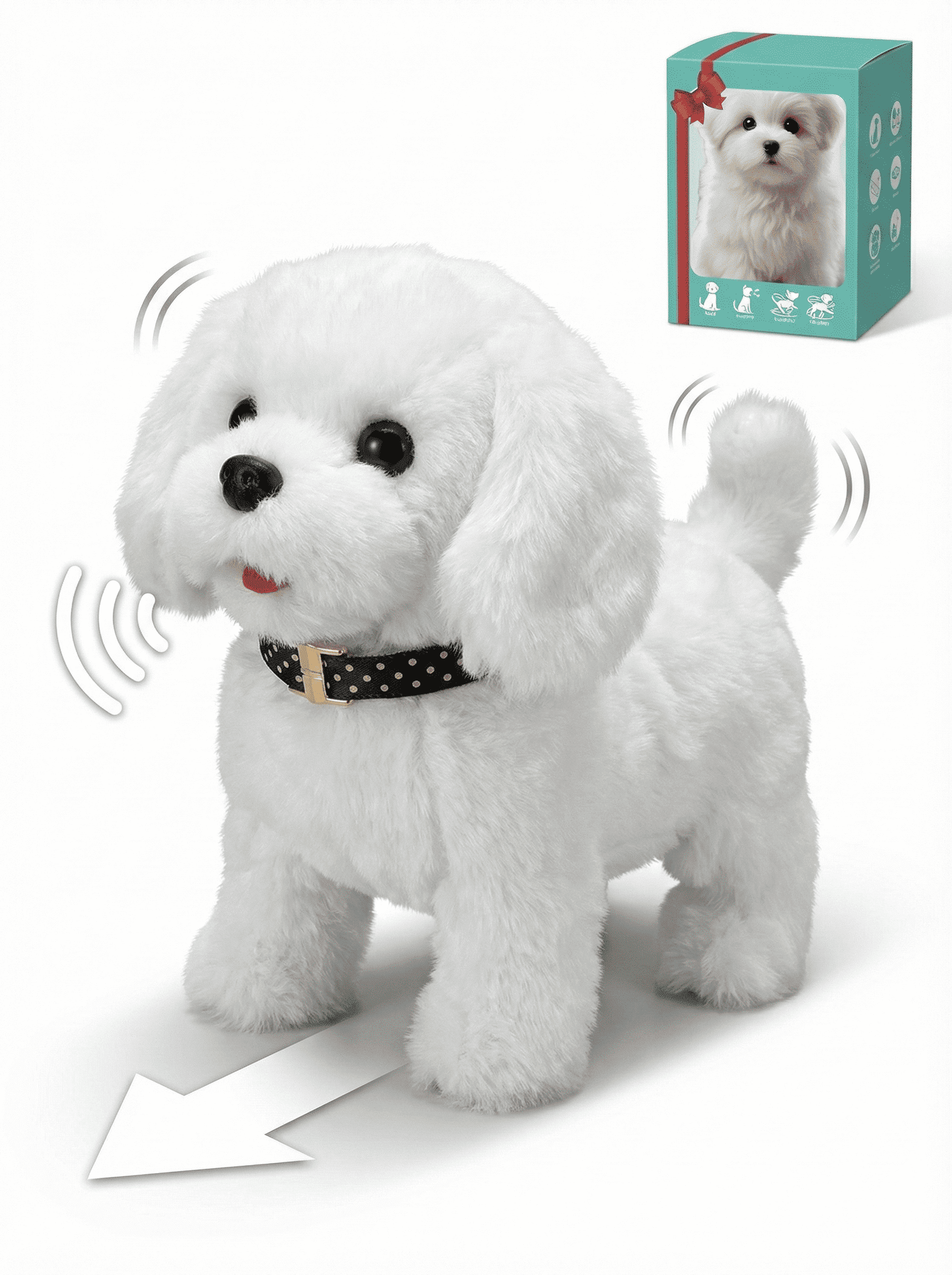 HEETLY 2026 Upgraded Robot Dog - Realistic Interactive Puppy Toy that ...