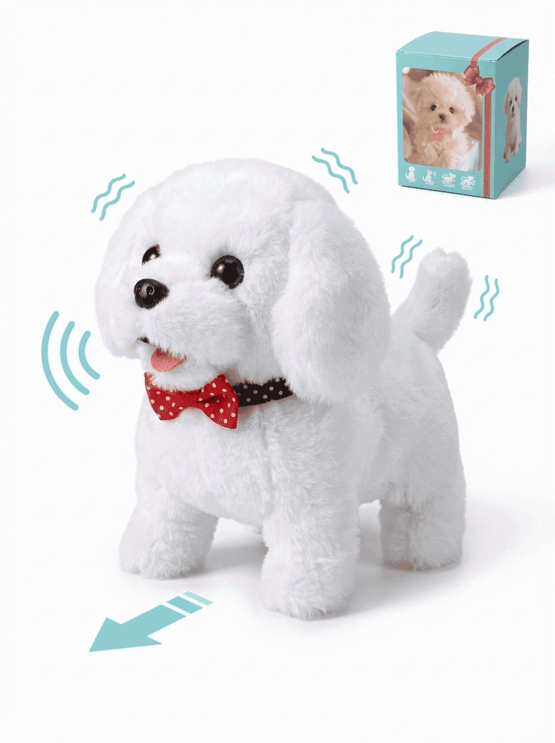 HEETLY Robot Dog Interactive Puppy Toy that Walks, Barks, Wags Tail, 1 ...