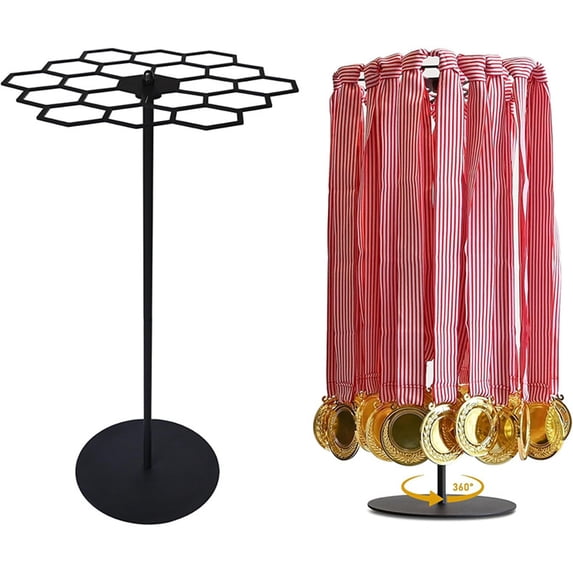 HEFEIYI Rotating Display Stand For Wall Desktop Awards Showcase With ...