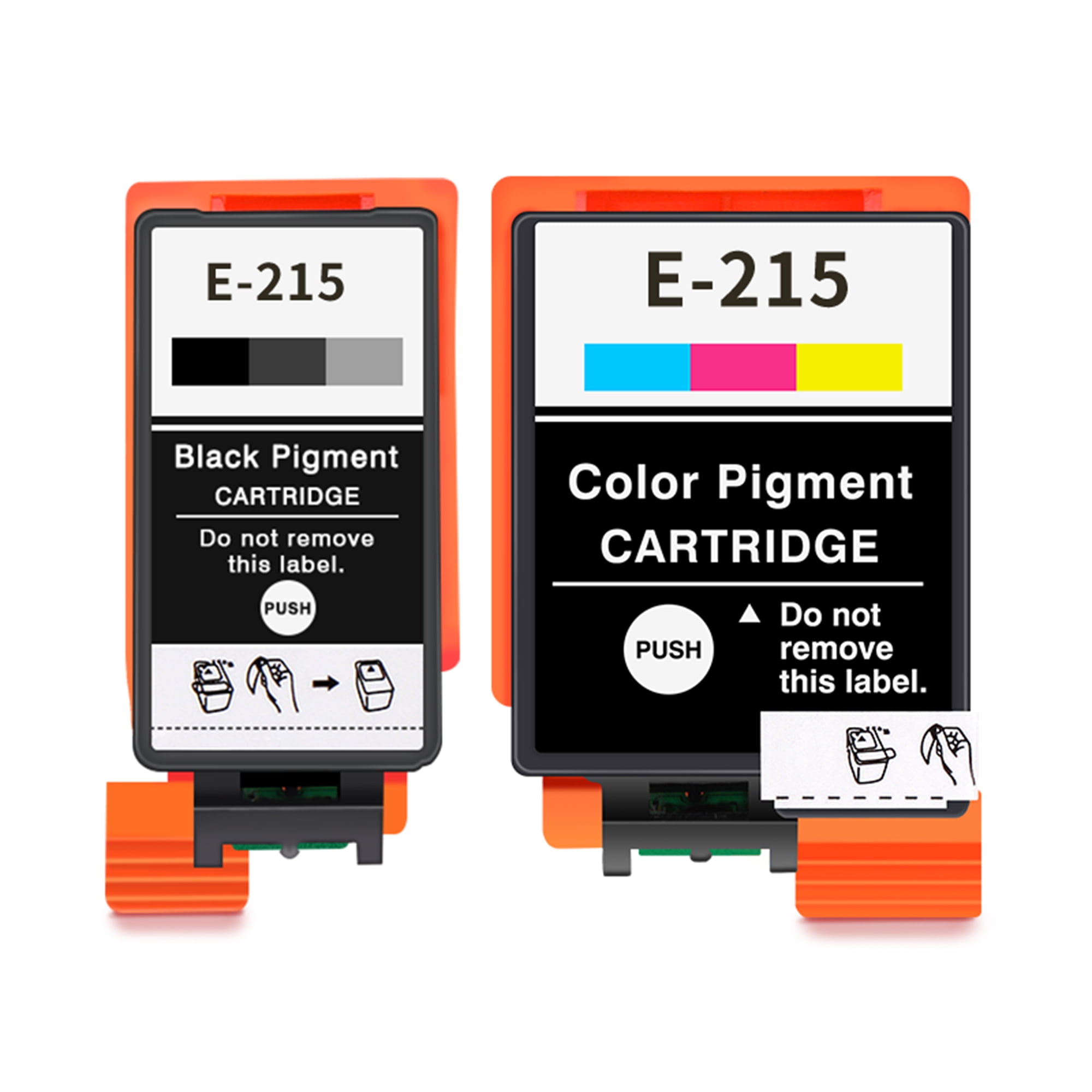 HEG 215 Ink Standard Capacity Black & Color Cartridge Combo Pack ...