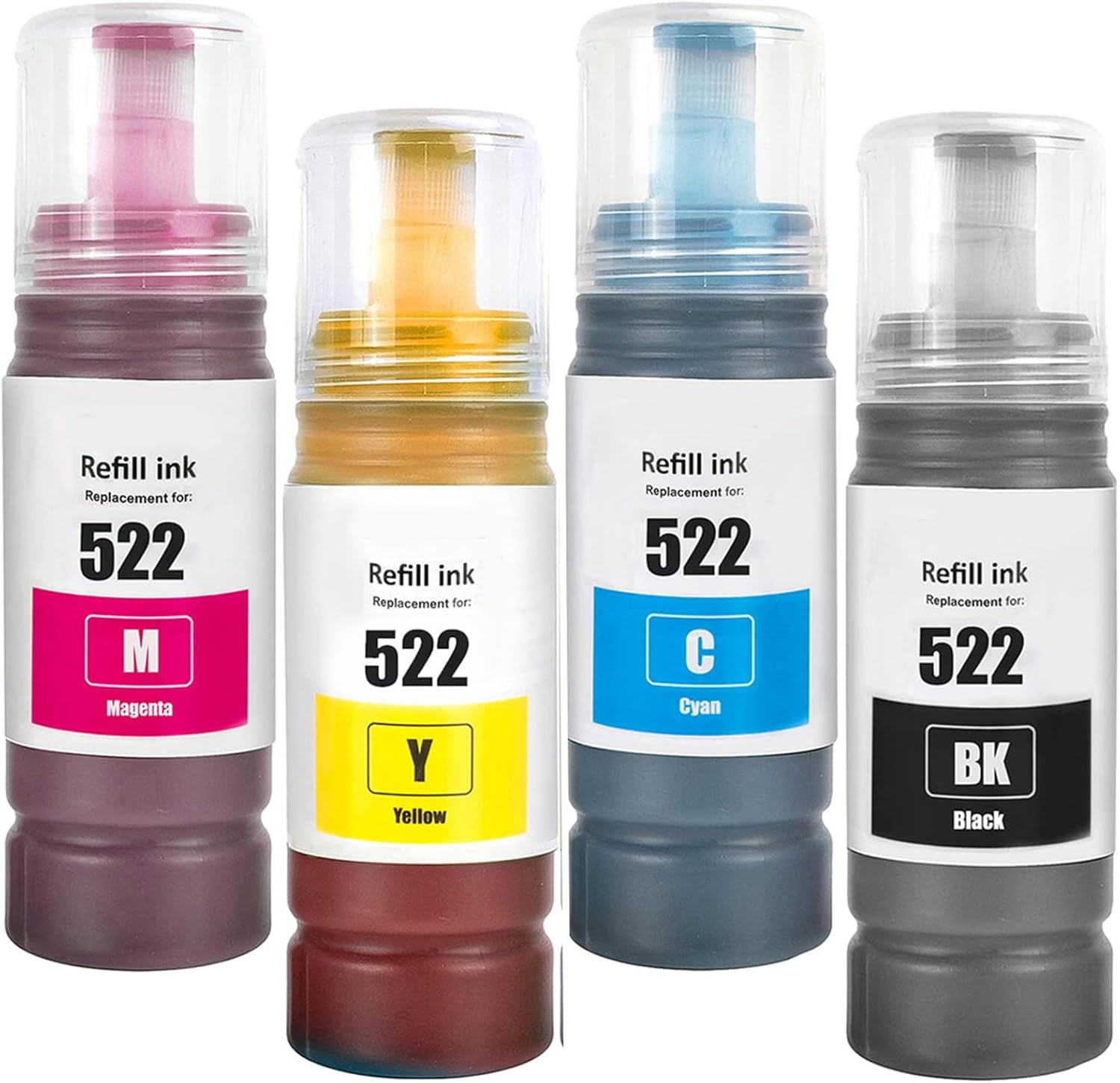 HEG 522 T522 High Capacity Refill Ink Bottles (Not Sublimation Ink ...
