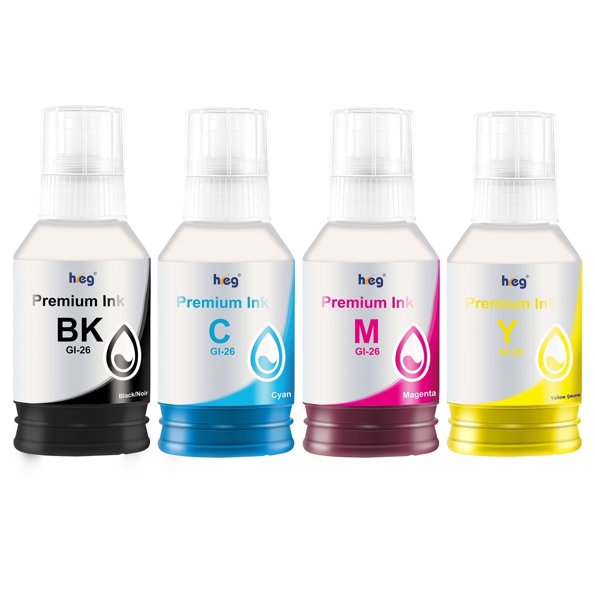 GI26 GI-26 Ink Bottle Refill Replacement for Canon gi-26 ink MAXIFY ...