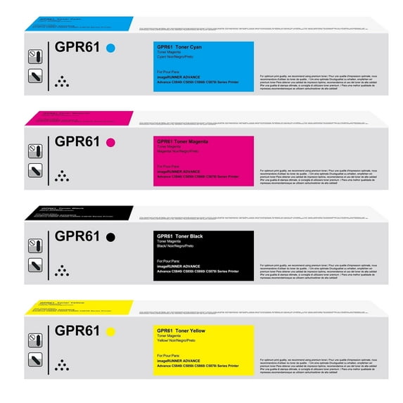 GPR61 GRP-61 Toner Cartridge Replacement for Canon imageRUNNER Advance ...