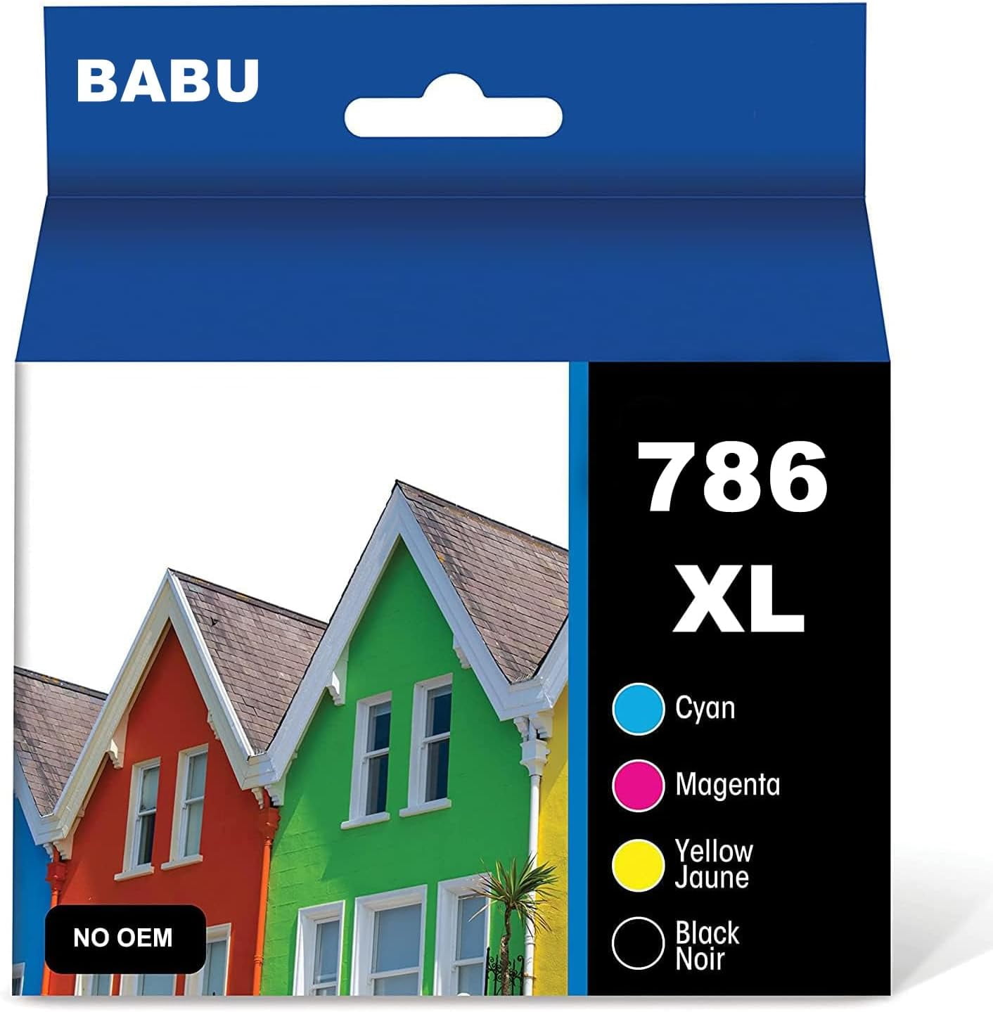 HEG Ink Cartridge Replacement for 786 T786 786XL Use for Workforce Pro ...