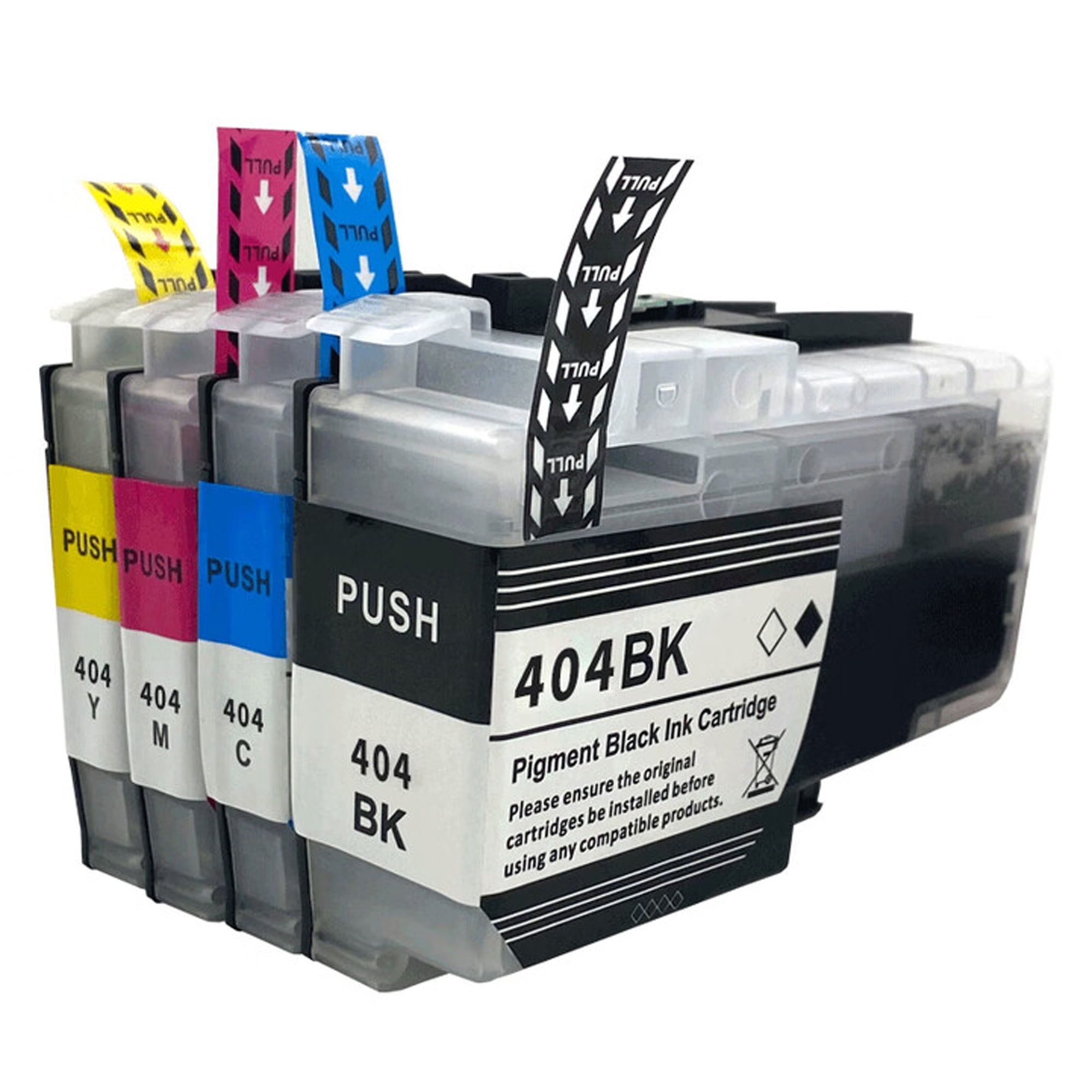 LC404XL Ink Cartridges Replacement for Brother MFC-J1205W MFC-J1215W Printer(BKCMY 4-Pack ...