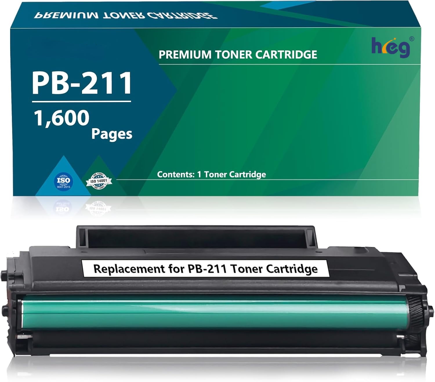 PB-211 PB211 Replacement Toner Cartridge Compatible for Pantum P2200 P2500W P2502W M6550NW ...