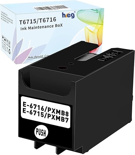HEG T6715 T671500 T6716 T671600 Ink Maintenance Box for Workforce ...